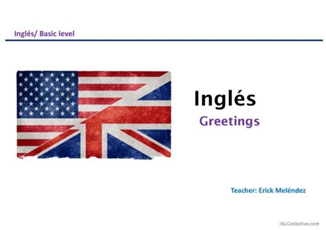 Greetings English Esl Powerpoints