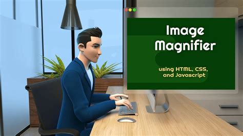 create image magnifier using html css and javascript youtube