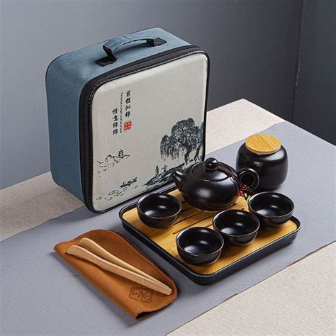 Набор для чайной церемонии Fujian Province Guang Fu Tea, на 4 перс ...