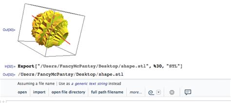 3d Printing With Mathematica 6 Steps Instructables