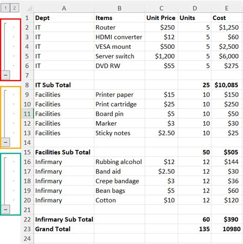 8 Ways To Collapse Rows In Excel How To Excel