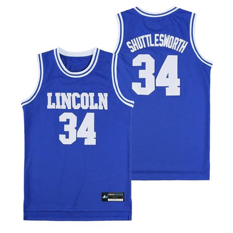 Jesus Shuttlesworth He Got Game Lincoln High Basketball Jersey The