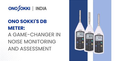 Onosokki India Sound Level Meter In Delhi NCR Sound Level Meter