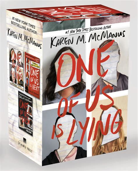 One Of Us Is Lying Series Boxed Set One Of Us Is Lying One Of Us Is Next One Of Us Is Back By