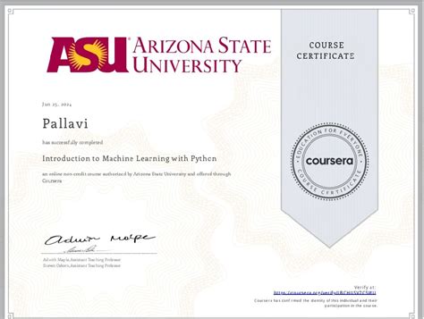 Machinelearning Python Certification Coursera Continuouslearning