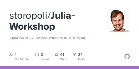 Github Storopolijulia Workshop Juliacon 2022 Introduction To Julia Tutorial