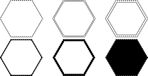 2 페이지 육각형 도안 이미지 Freepik에서 무료 다운로드