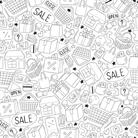 Shopping Background Pattern Images Free Download On Freepik