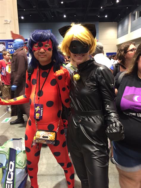 Ladybug And Cat Noir At Raleigh Super Con 2017 Halloween Outfits