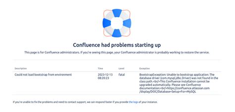 Confluence Removes Mysql Connector Library During Update Process