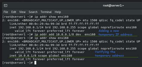 Linux Ip Address Command Usages And Examples