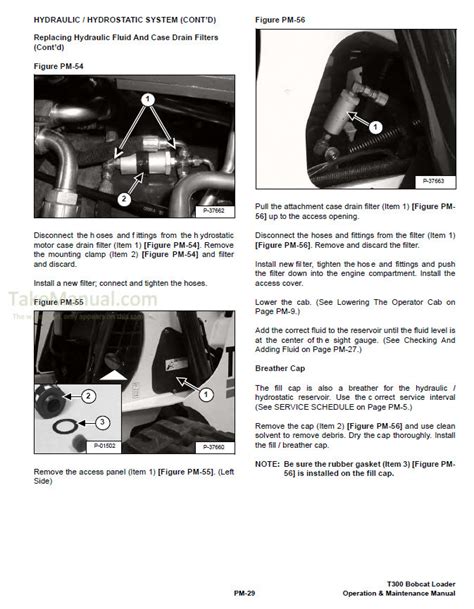 Bobcat T Turbo T Turbo High Flow Operation Maintenance Manual Compact Track Loader