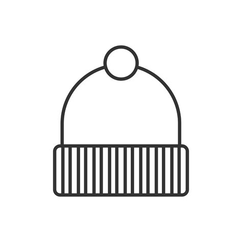 Hat Icon Outline Style Design Vector 13648459 Vector Art At Vecteezy