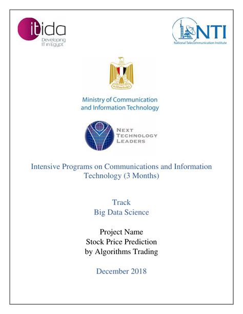 PDF Stock Price Prediction