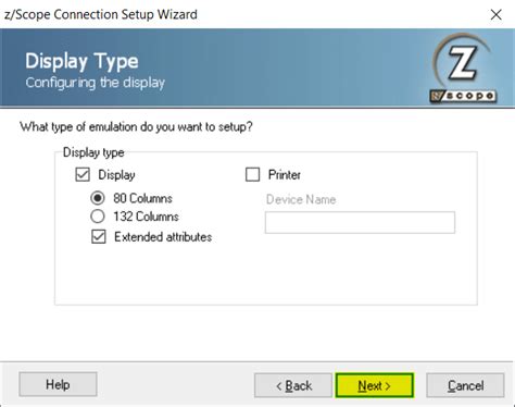 How To Create A New Connection In Z Scope Classic