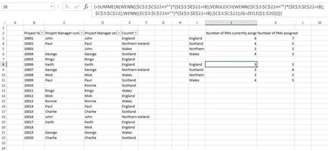 Countifs With Unique Values Microsoft Community Hub