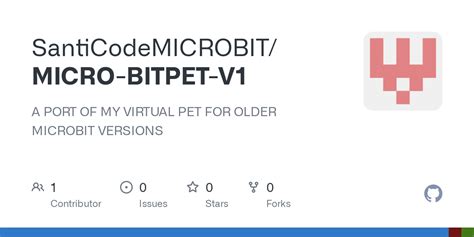 GitHub SantiCodeMICROBIT MICRO BITPET V1 A PORT OF MY VIRTUAL PET FOR OLDER MICROBIT VERSIONS