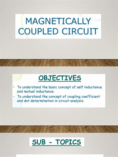 Magnetically Coupled Circuits Inductors Pdf