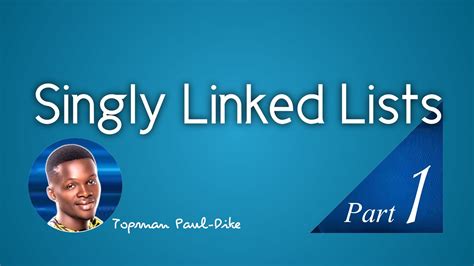 C Singly Linked List Youtube