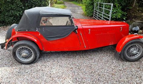 1967 Mg Mgb Gt Bra Replica Of Mg J2 Kit Car Built In The 80s