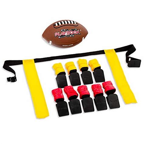 Franklin Sports Flag Football Set 10 Player Set With Belts Ball