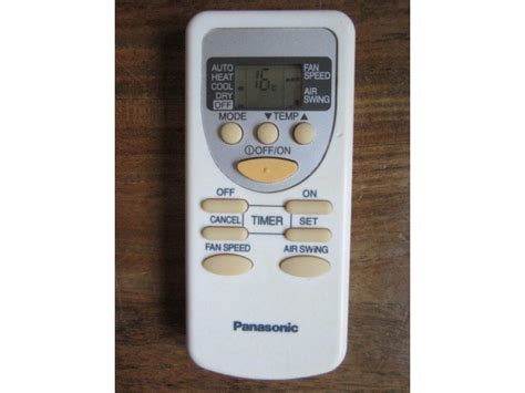 Panasonic Daljinski Upravljač Za Klima Uređaj 25628617