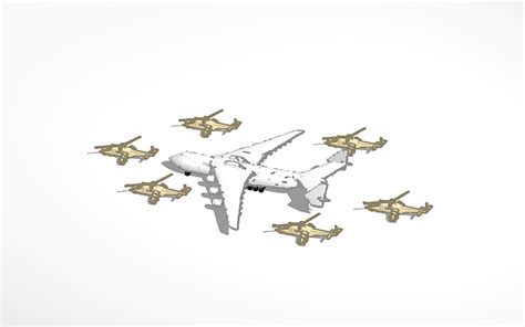 3d Design Antonov An 225 Mriya Tinkercad