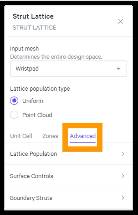 Strut Lattice Software