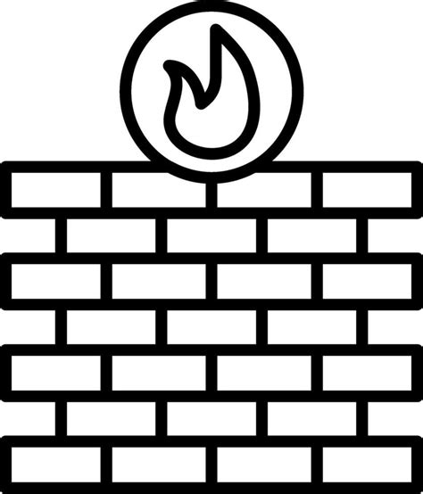 Bricks Line Icon Design Element 53496952 Vector Art At Vecteezy