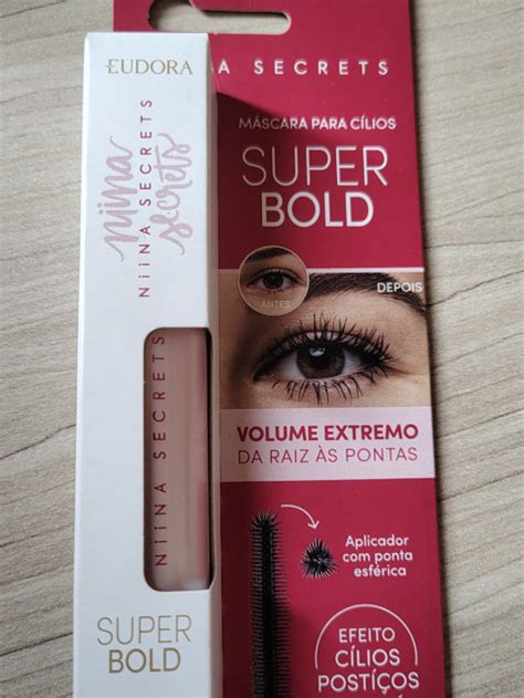 Máscara de Cílios Super Bold Niina Secrets Eudora