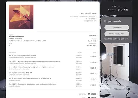 Create Beautiful Invoices And Accept Online Payments Timestash