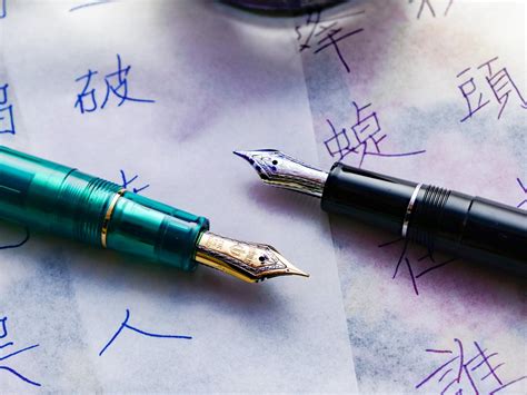 Sailor 14k Nib Right Vs Sailor 21k Nib Left Which To Choose While Both Are Good R