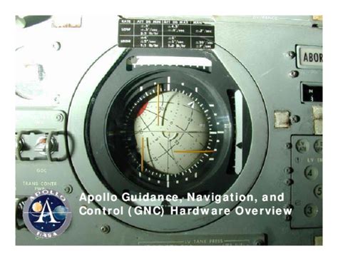 Pdf Apollo Guidance Navigation And Control Gnc Hardware Overview