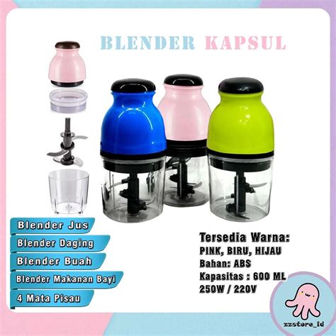 Jual Yn Blender Capsule Penggiling Daging Kapsul Mini Mesin Penggiling Pencacah Daging Sayur