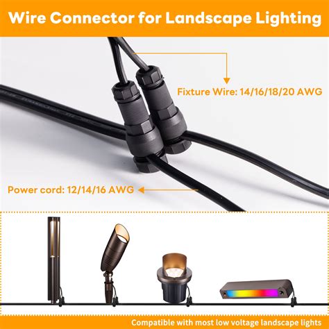 Outdoor Low Voltage Wire Connectors Aizzkry Low Voltage Wire