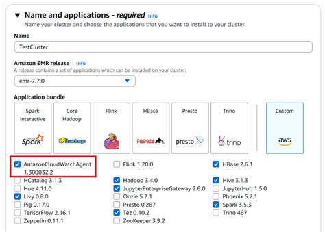 Amazon Emr On Ec2 Enhanced Monitoring With Cloudwatch Using Custom