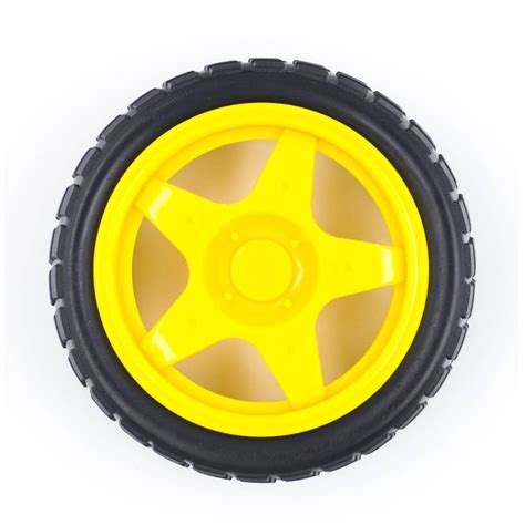ล้อรถหุ่นยนต์ คุณภาพอย่างดี ล้อยางใหญ่ Robot Smart Car Wheel Tyre Grade A Shopee Thailand