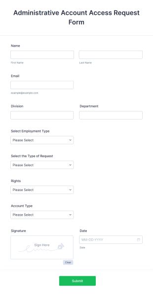 It Access Request Form V2 Form Template Jotform