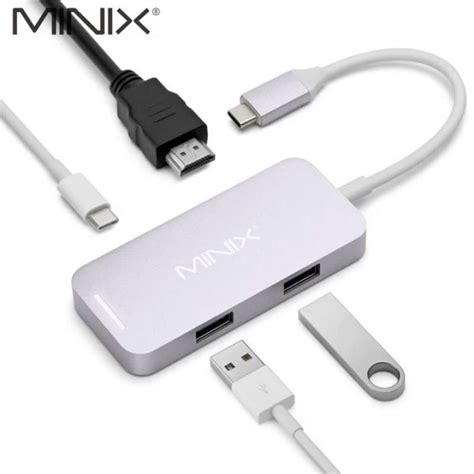 Jual Minix Neo C Mini Usb C Multiport Adapter With Hdmi Output Di Seller Purifier Corner