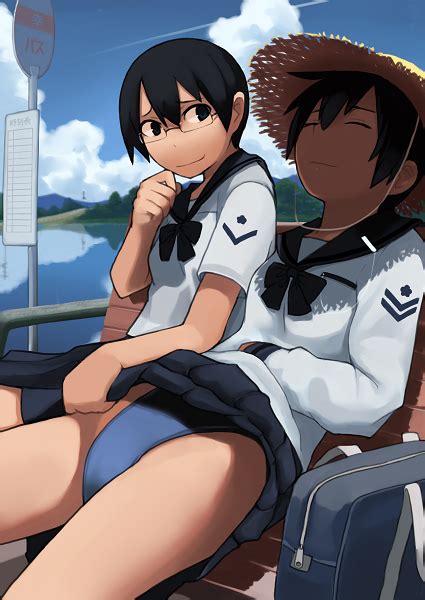 Kuronami And Suzukaze Original Drawn By Lvi Danbooru