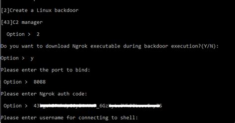 Grok Backdoor Backdoor With Ngrok Tunnel Support KitPloit PenTest