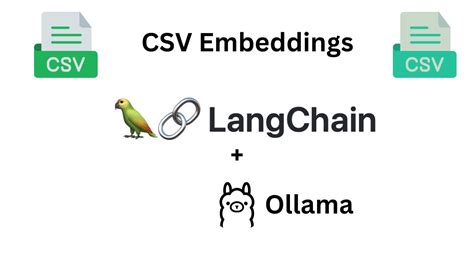 Create Csv File Embeddings In Langchain Using Ollama Python
