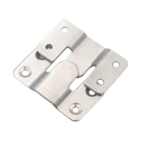 Ionze Tools 1pairs Stainless Steel Interlock Hanging Buckle Concealed Mount Brackets Stainless