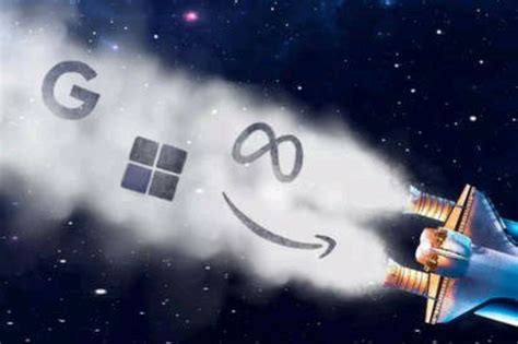 the tech industry giants meta amazon microsoft and alphabet are