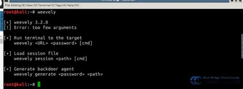 How To Use Weevely To Create A Stealth Php Backdoor Step By Step Guide
