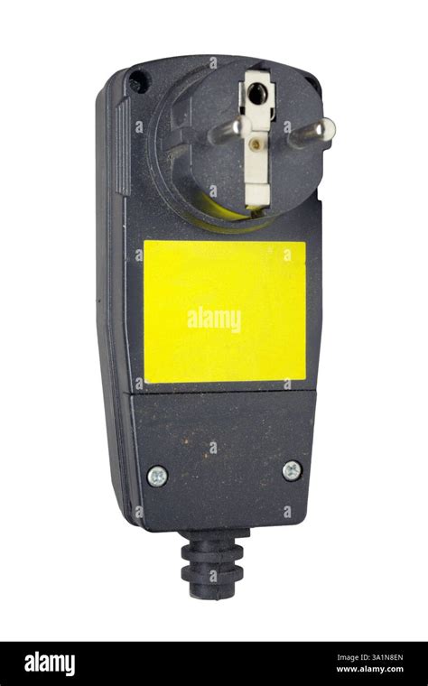 Power Plug Assembly With Ground Fault Circuit Interrupter Replacement Power Plug For Concrete