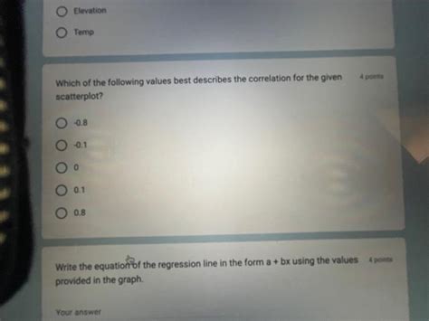 Gression Line Atterplot For How Air Temperature