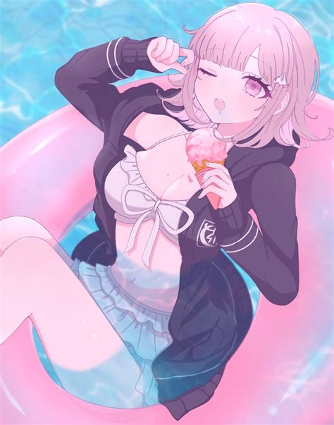 Nanami Chiaki Danganronpa And More Drawn By Chi Gu Danbooru