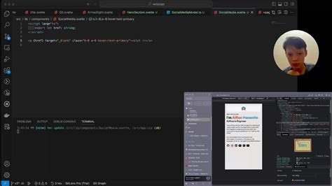 [live][sveltekit] membangun website portfolio youtube