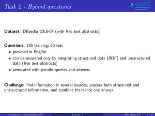 QALD 7 Question Answering Over Linked Data Challenge PPT